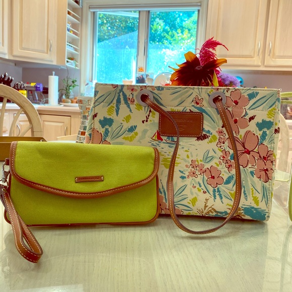 Caribbean Joe | Bags | Caribbean Joe Tote Set | Poshmark